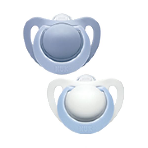 Nuk Pacifier Genius Blue Latex 0-2m x 2 uni | My Pharma Spot